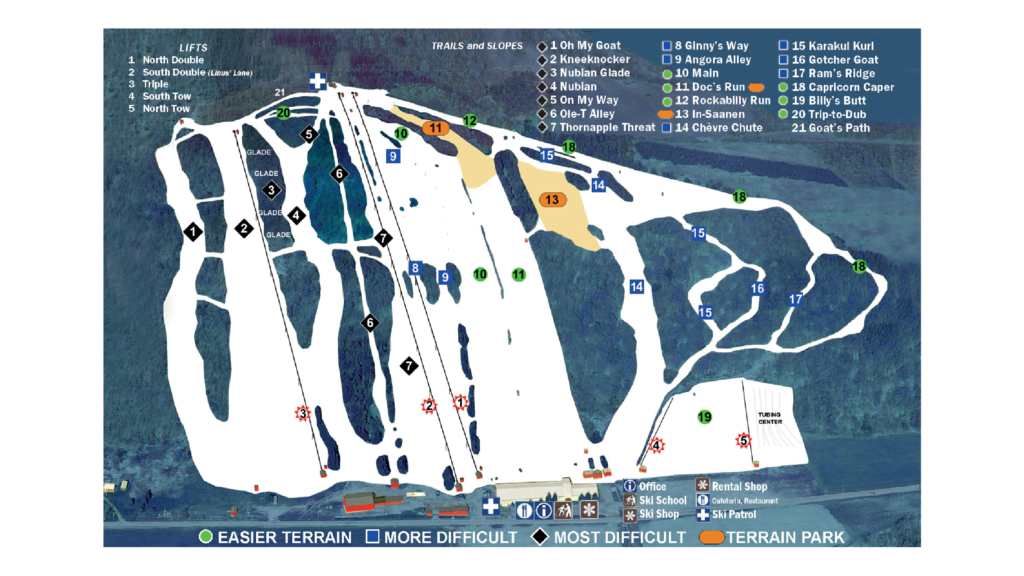 Toggenburg Ski Map - Ski Map Master