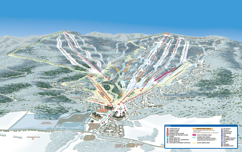 Windham Mountain Ski Map - Ski Map Master